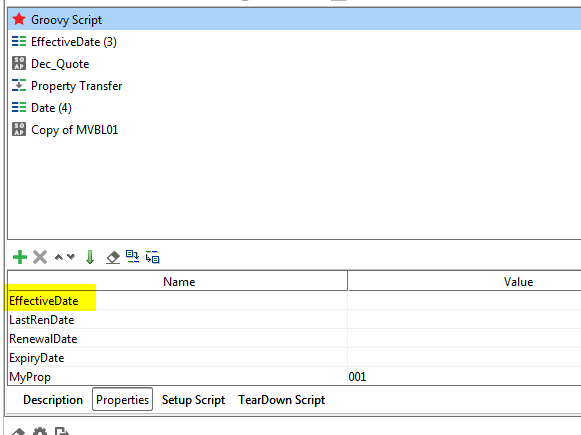 I Am Getting Groovylangmissingpropertyexception No Such Property For My Groovy Script