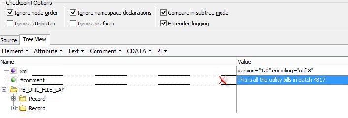 How do I ignore comments in XML Checkpoints? | SmartBear Community