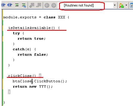 TestComplete: Easy navigation to Javascript Class and its contents ...