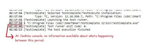 Printing Log Information In Jenkins Console Smartbear Community