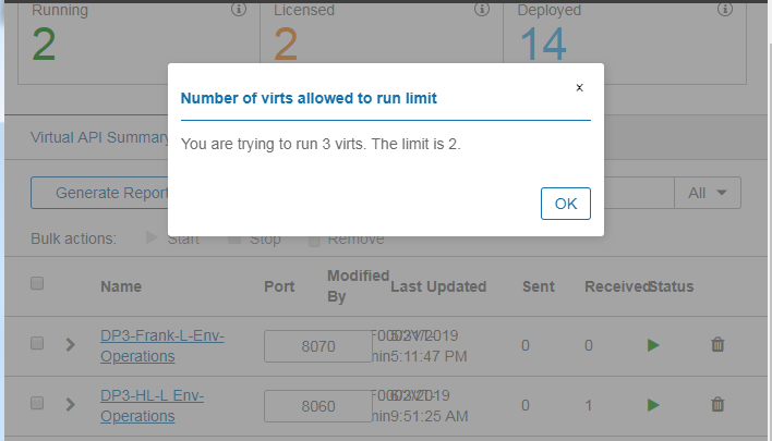 How To Increase Readyapi Virts Run Limit Smartbear Community
