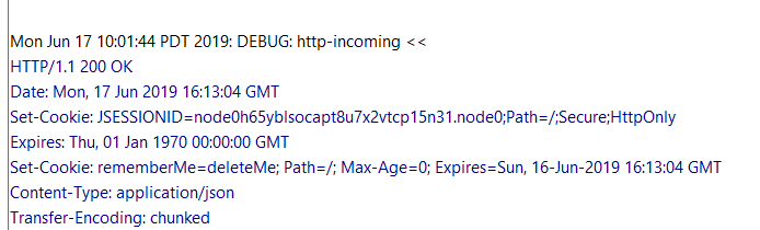Rest API chunked response gives corrupt data stream in error logs ...