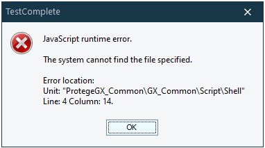 WshShell "The system cannot find the file specified" | SmartBear Community