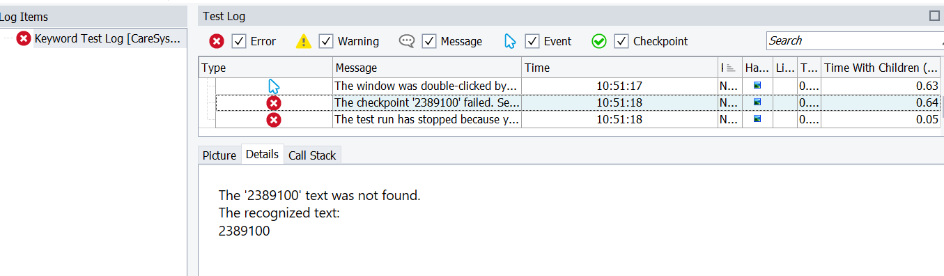 OCR Check point is failing to do the validation | SmartBear Community