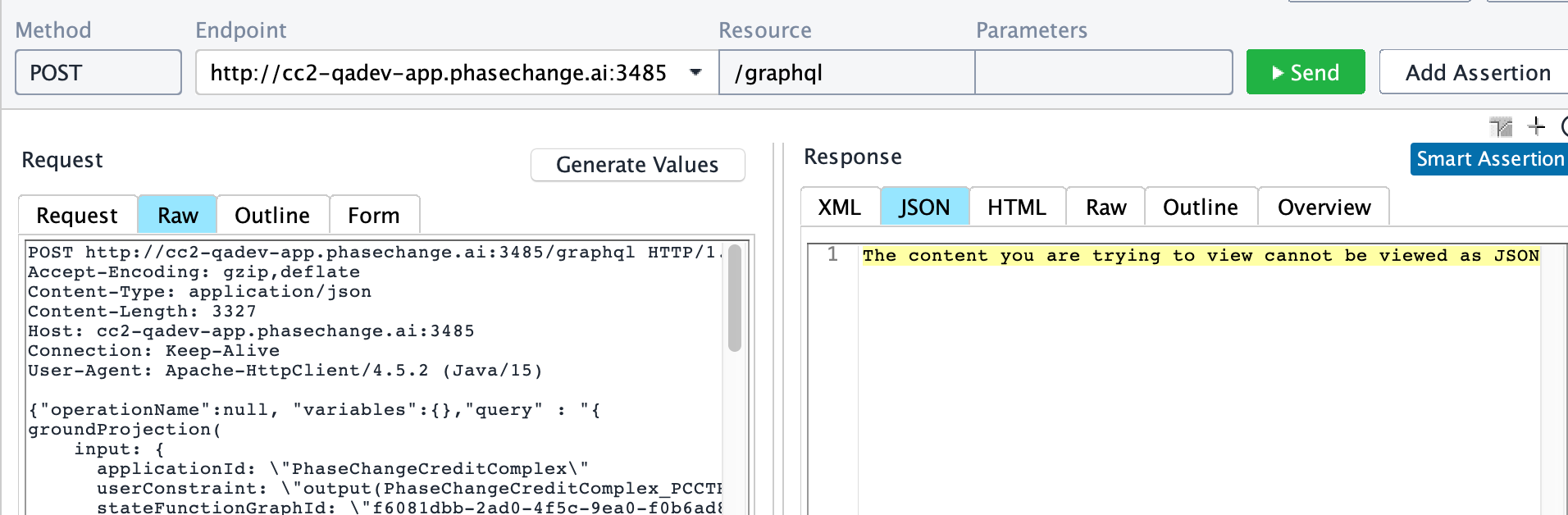 The Content You Are Trying To View Cannot Be Viewed As Json Smartbear