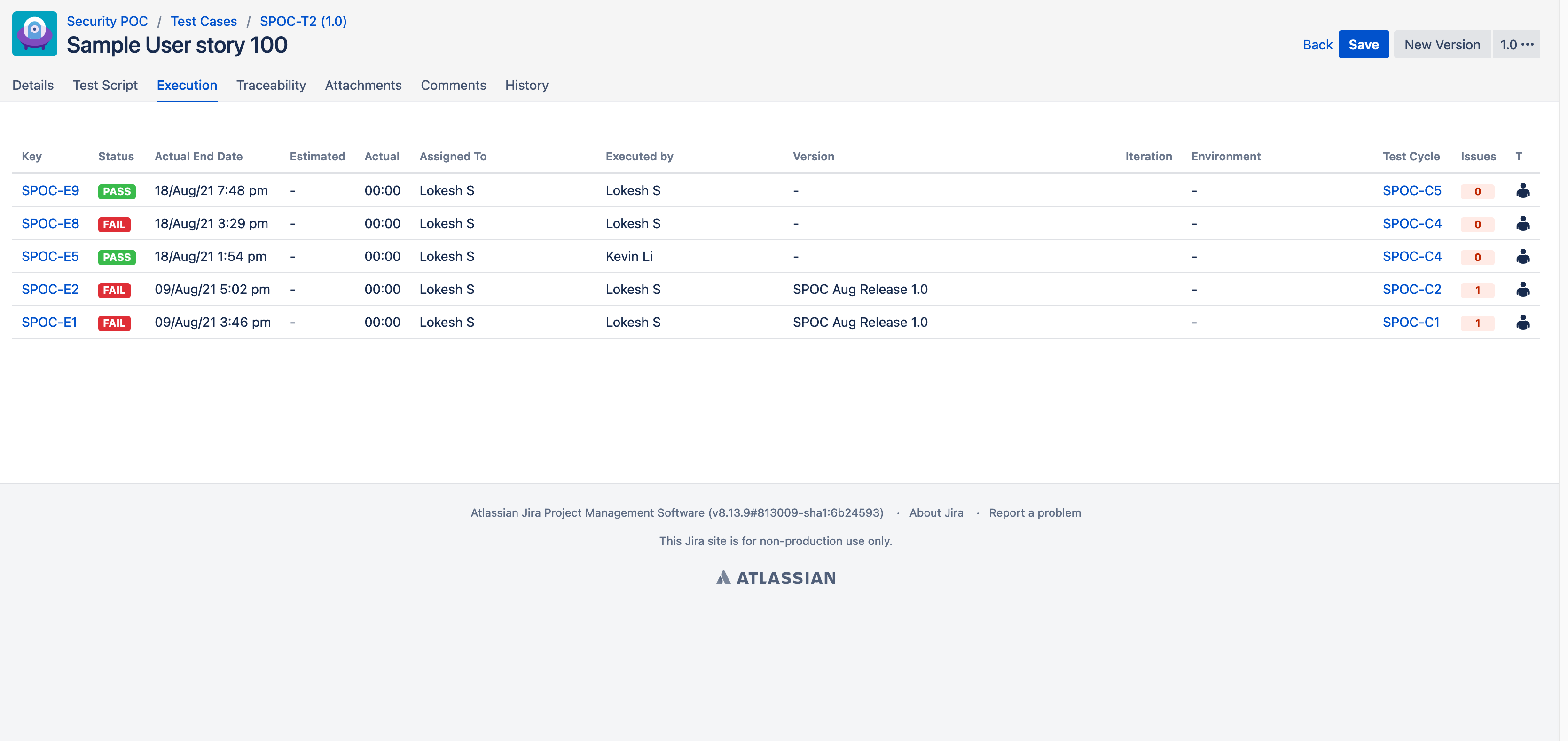 Api To Get Executions Based On Testcase Keyid In Zephyr Scale Smartbear Community