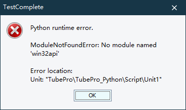 pywinauto module cannot be used | SmartBear Community