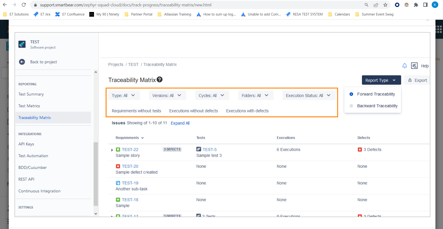 Why Is The Traceability Matrix In Squad Better Than The One In Scale Smartbear Community