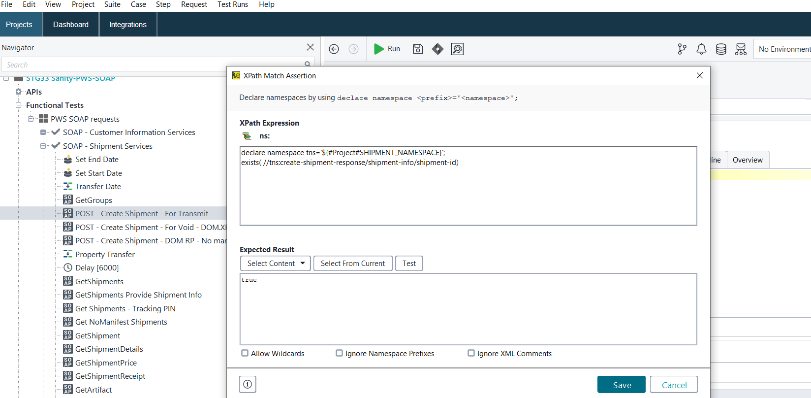 Discrepancy Between Ready Api And Test Engine On How Handling Assertion