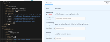 How to add examples/API key values in swagger document | SmartBear ...