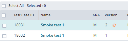 Bulk update and sync test case to the latest version | SmartBear Community