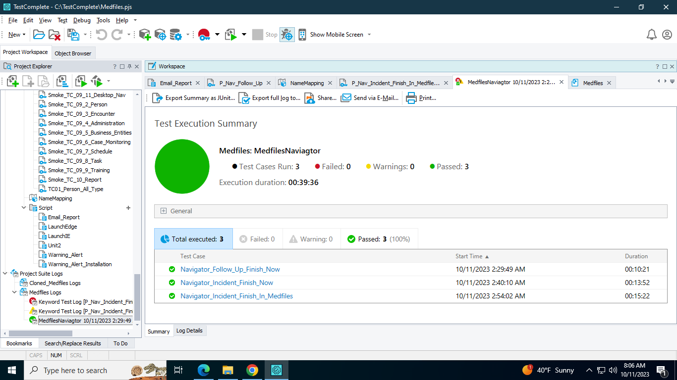 How Can I Email Test Complete Execution Report Directly To Client