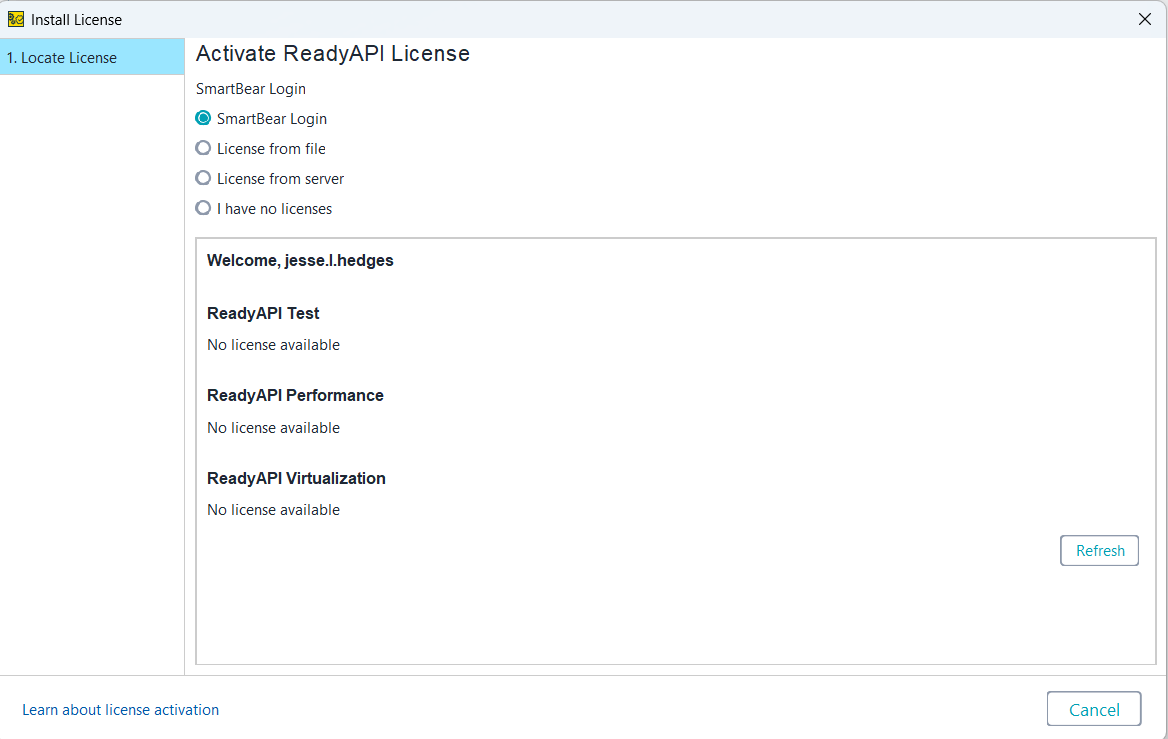 Change Smartbear Login credentials? | SmartBear Community