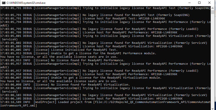 Add Option For Getting The Execution Log While Running Test Complete Project From Command Line