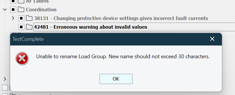 Execution Plan group/subgroup names now limited to 30 chars?? | SmartBear Community
